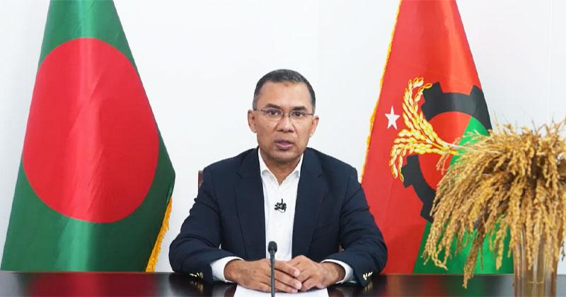Tarique Rahman calls people to vote for Paddy Sheaf to make the nation ...
